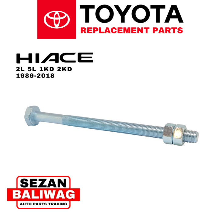 HEXAGON BOLT ANCHOR ARM ADJUSTING TOYOTA HIACE 2L 5L 1KD 2KD 1989-2018 ...