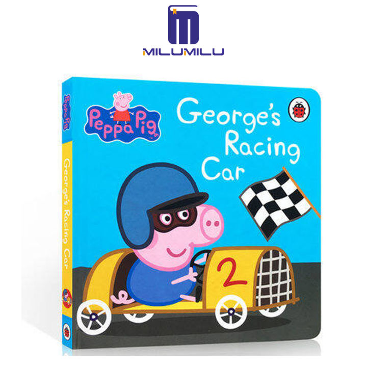 Peppa Pig George's Racing Car Peppa Pig Peggy Peggy George Racing ...