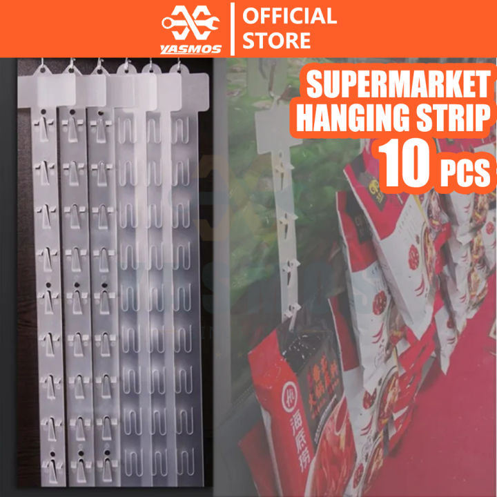 10 PCS Sabitan Ng Mga Chichirya Pvc Injection Plastic Supermarket Food ...