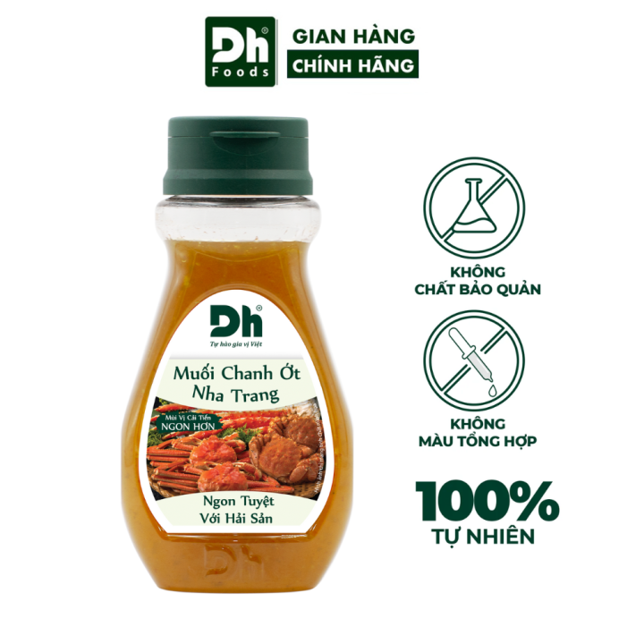 Muối Chanh Ớt Nha Trang 200g Dh Foods Muối chấm hải sản, thịt nướng ...