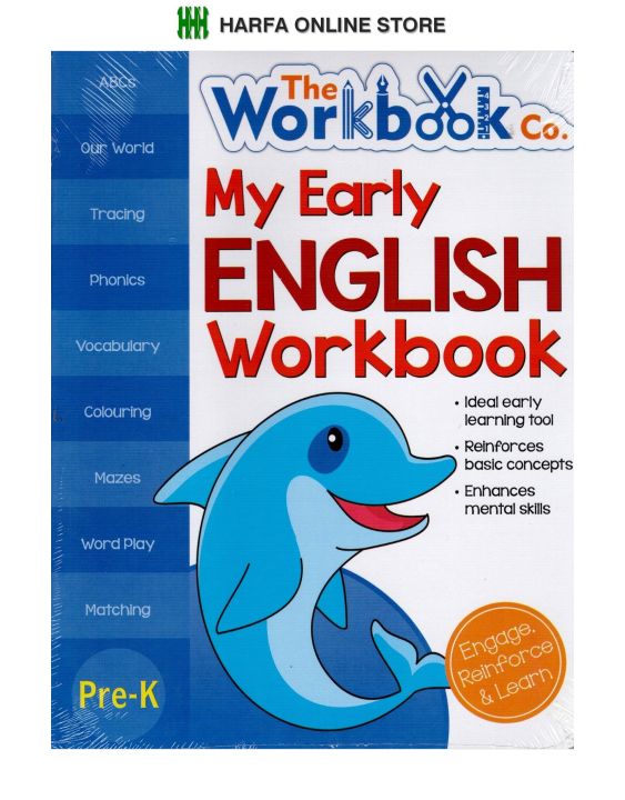 The Workbook Co. My Early ENGLISH Workbook Pre-K ( Engage Reinforce ...