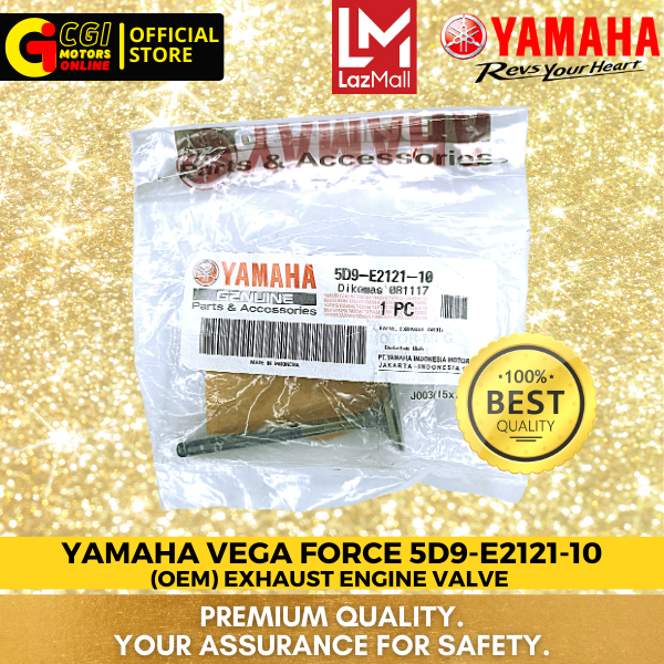 YAMAHA Genuine Parts Engine Valve (Exhaust) For Vega Force [ 5D9-E2121 ...