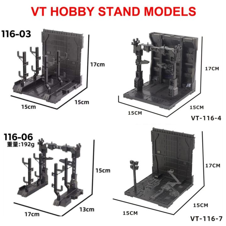 VT 116 Hobby Gundam Gunpla Model Kit Robot Mecha Figure Base Display ...