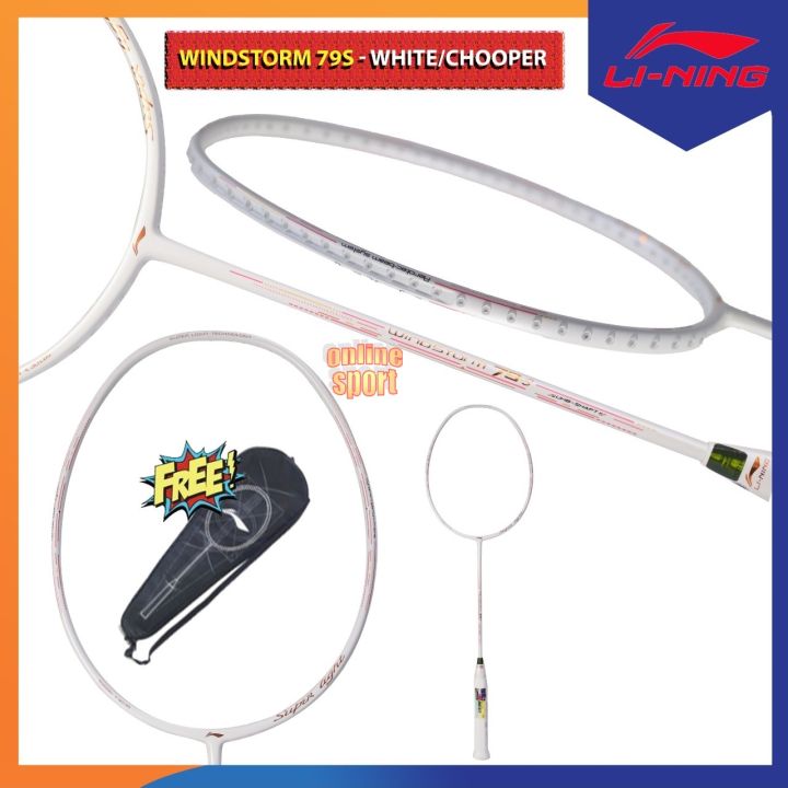 LINING Windstorm 79 H / 79 S Raket Badminton / Bulutangkis (Original ...