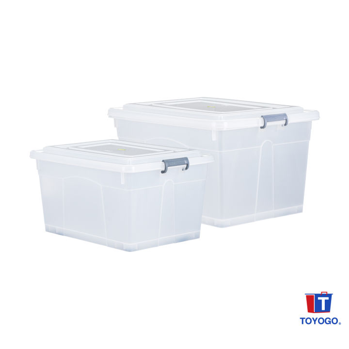 TOYOGO Stackable Storage Box with Wheels – Home & Office Use (9508/9509 ...