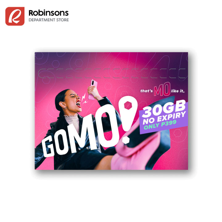 GOMO Sim with 30GB No Expiry | Lazada PH