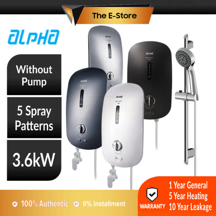 Alpha SMART 18E Instant Water Heater (Non PUMP) | SMART 18 E (Home ...