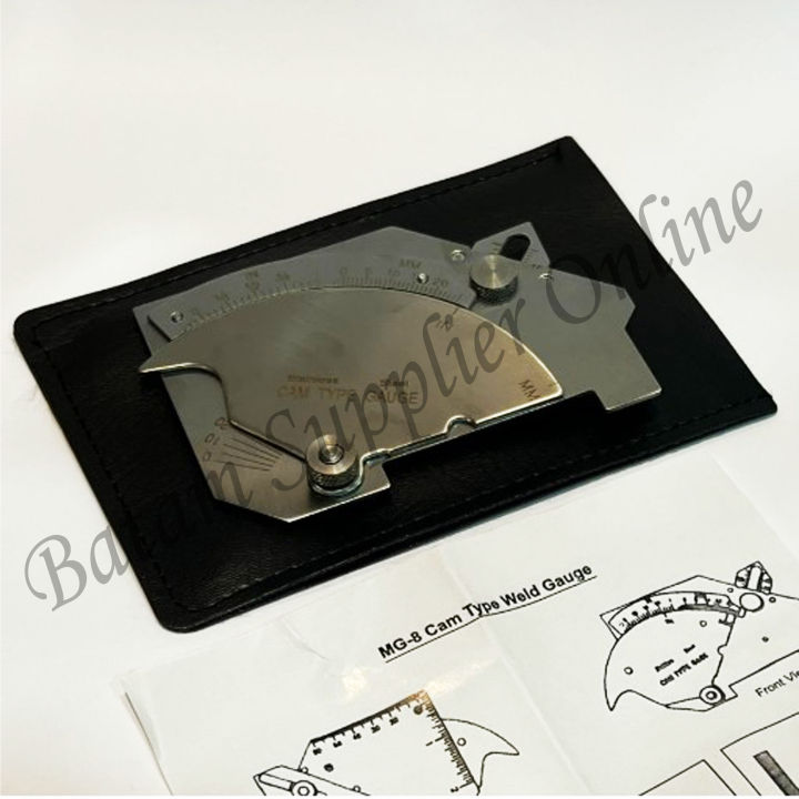 Welding Gauge MG-8 Cam Type Welding Gauge Alat Ukur Las - 505 | Lazada Indonesia
