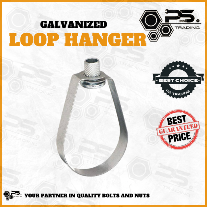 LOOP HANGER 1/2 | 3/4 | 1 | 1-1/4 |1-1/2 | 2 (SOLD PER PIECE) | Lazada PH