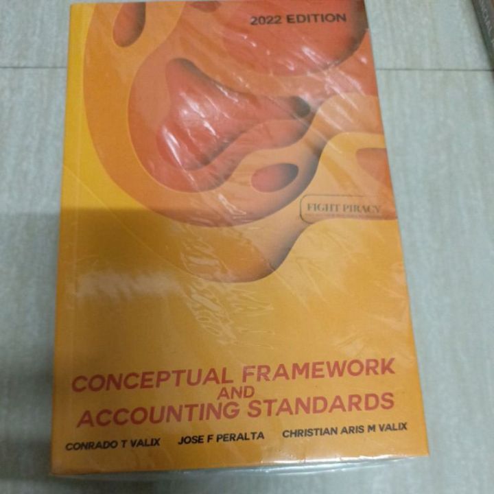 Conceptual Framework & Accounting Standard (2022 edition)(valix ...