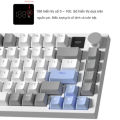 Bàn phím cơ WK75 Pro 3 mode bàn phím bluetooth, 2.4ghz, dây, rgb ...