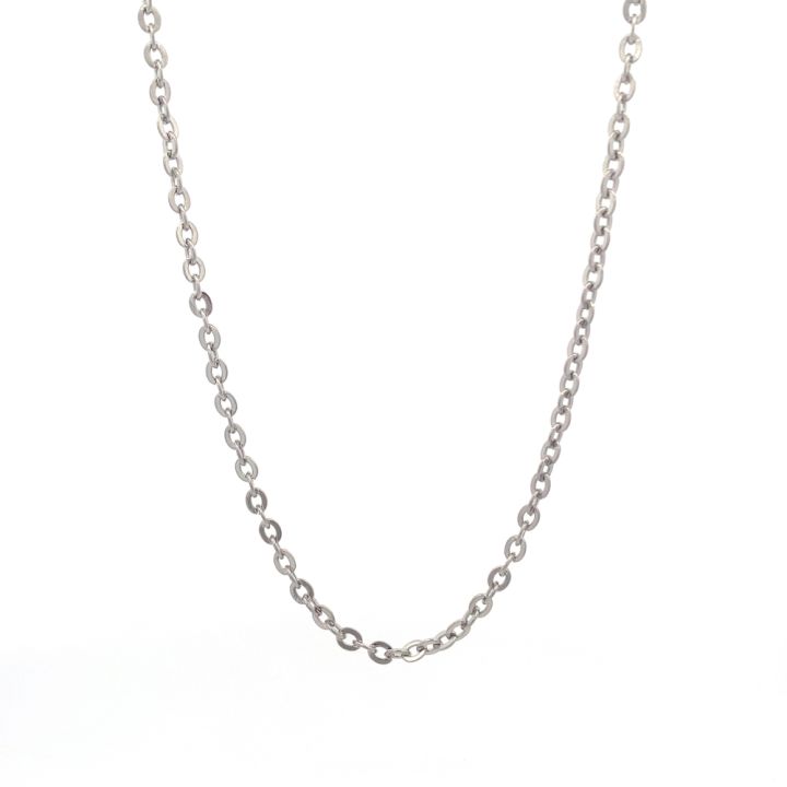 X2388 S.S FLAT ROLO CHAIN 16" | Lazada PH