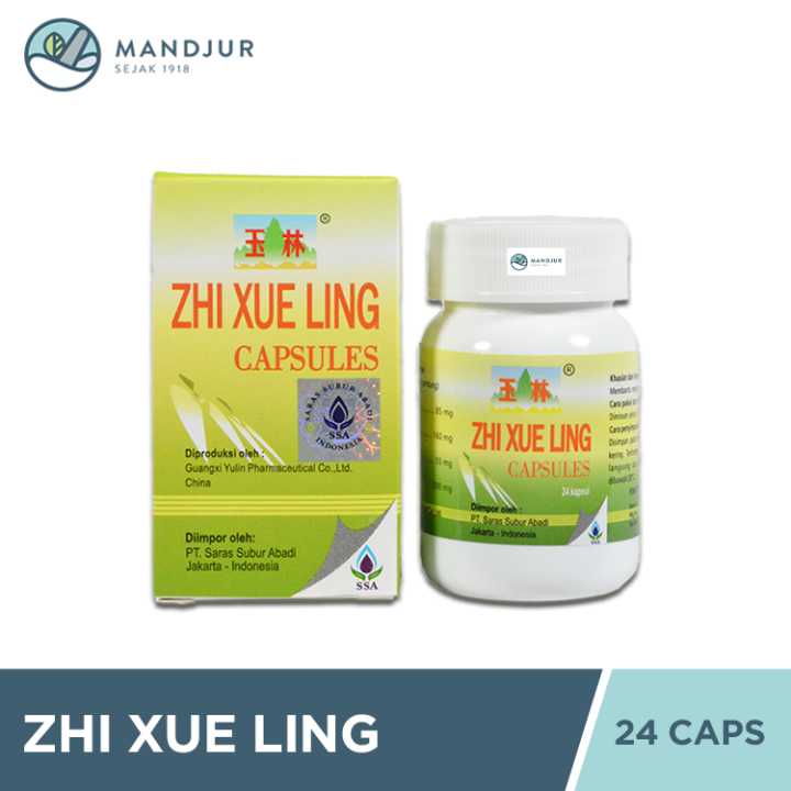 Zhi Xue Ling Capsule - Obat Pendarahan Wasir / Ambeien, Pasca ...