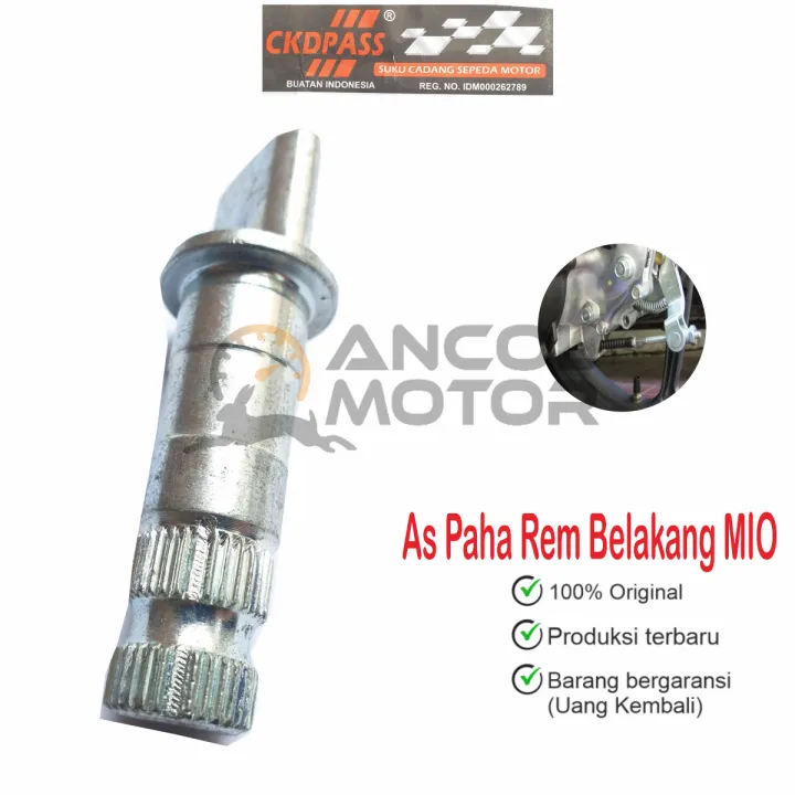 CKDPASS As Paha Rem Belakang Yamaha Mio J M3 Fino Soul Gear Vega Matic ...