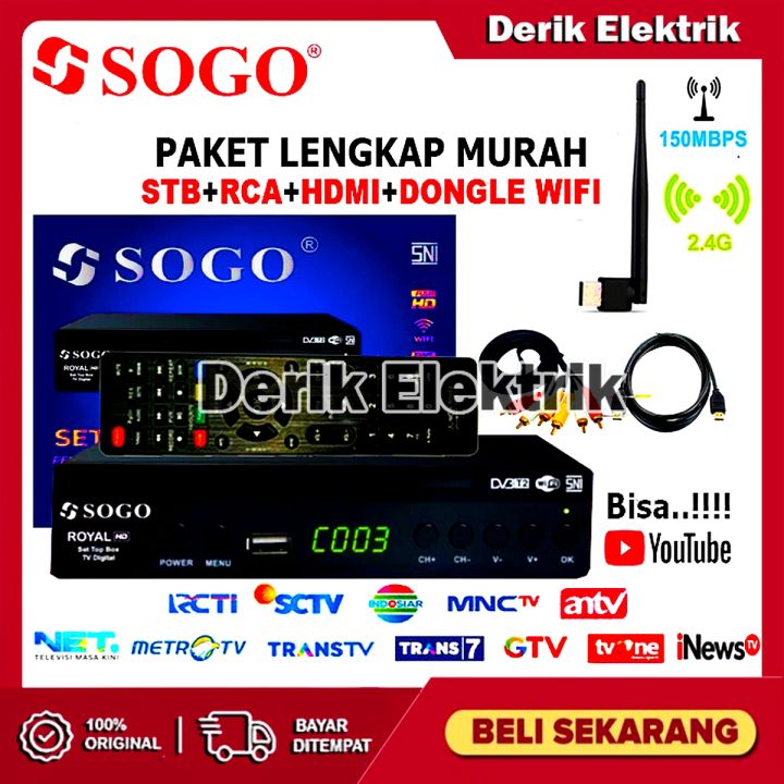 SET TOP BOX TV DIGITAL SOGO DVB T2 SET BOX TV DIGITAL ANTENA TV TABUNG ... SET TOP BOX TV DIGITAL SOGO DVB T2 SET BOX TV DIGITAL ANTENA TV TABUNG ...