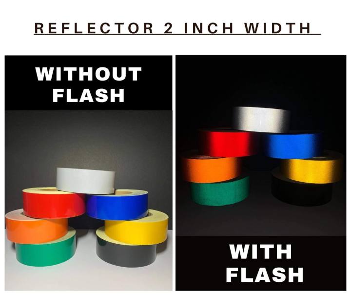 Reflectorized Sticker 2/3/4 Inches x 5/10 Feet | Lazada PH