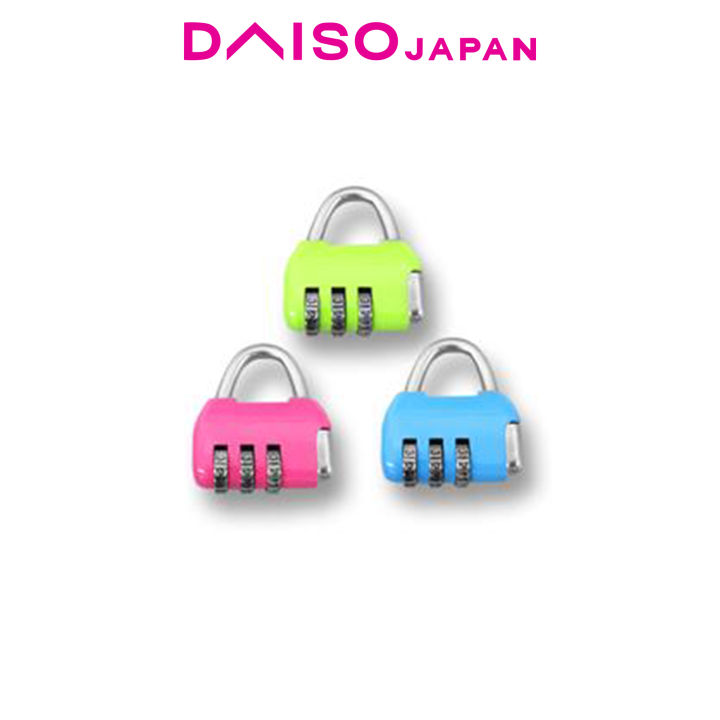 Daiso 3-digit Dial Lock | Lazada PH