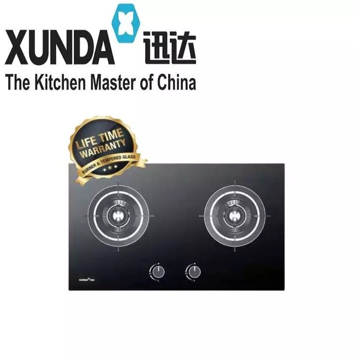 XUNDA Built In Tablet Gas Stove (BLACK) 2-DB8805 | Lazada