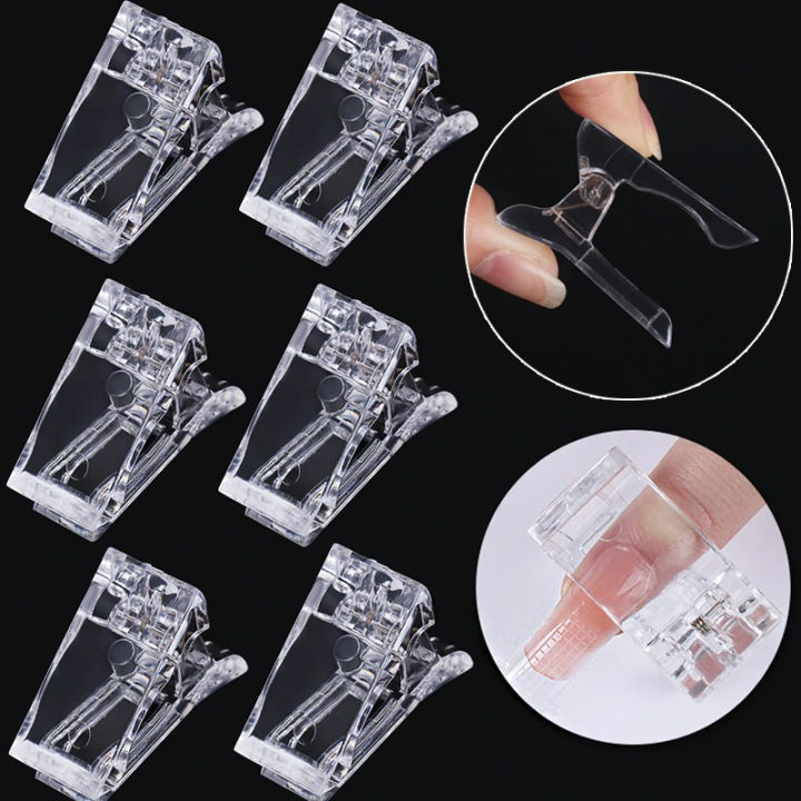 Monja® Nail Tips Clip for Building Extension Nail Plastic Finger Clip ...