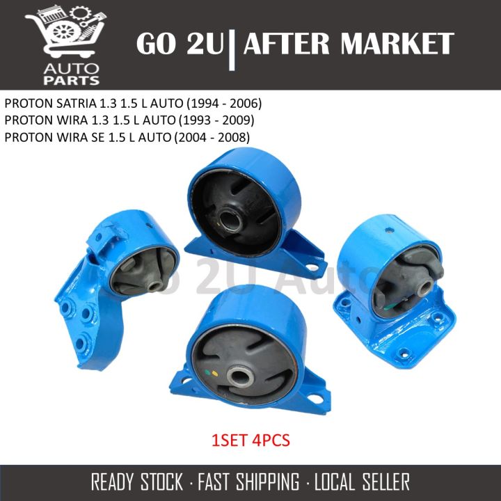 HEAVY DUTY ENGINE MOUNTING SET (BLUE) - PROTON SATRIA 1.3 1.5 / WIRA 1. ...