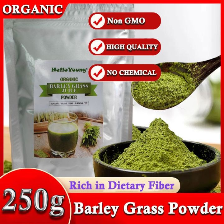 Organic Barley Grass Powder original 250g moistening intestines, Weight ...