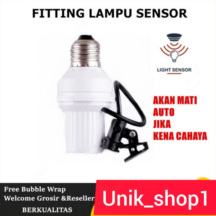 Fitting lampu sensor cahaya | Lazada Indonesia
