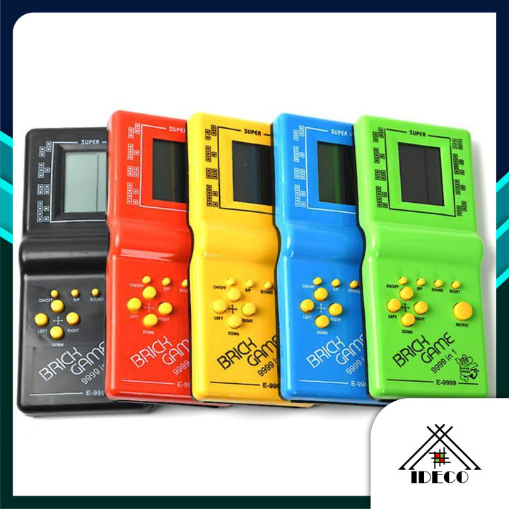iDECO Brick Game / Tetris 9999 In 1 Puzzle Game Arcade Game Handheld ...