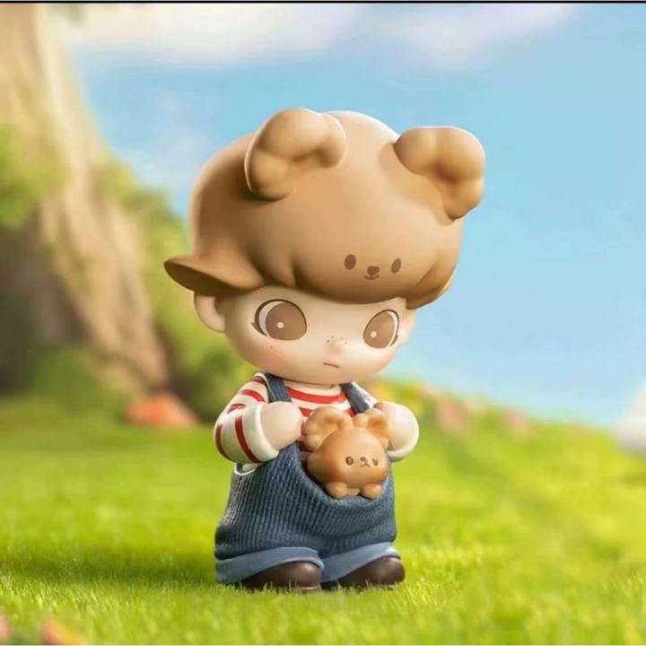 Popmart Dimoo Animal Figure Kingdom Series กล่องลึกลับของขวัญวันเกิดคู่ ...