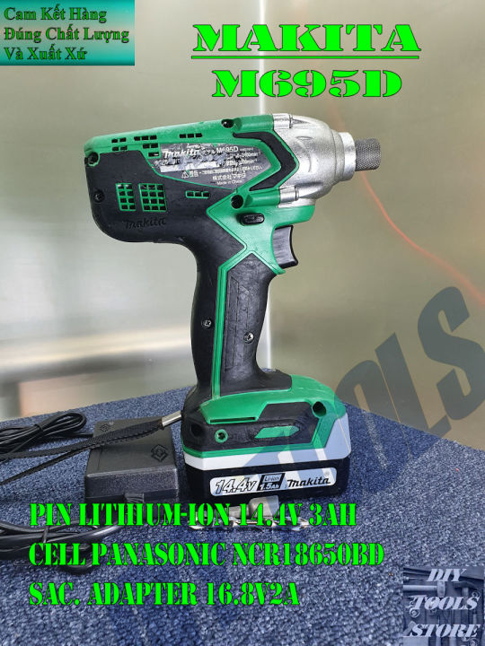 Máy Bắn Vít Nội Địa Nhật Makita M695D 14.4v 3AH Nguyên Zin, Hoạt Động Ổn Định Full Chức Năng ...