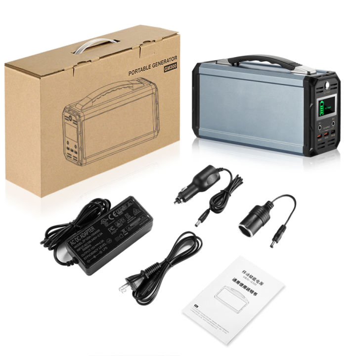 ( Complete Set ) Flashfish G300 Portable Power Station with 100 watts ...