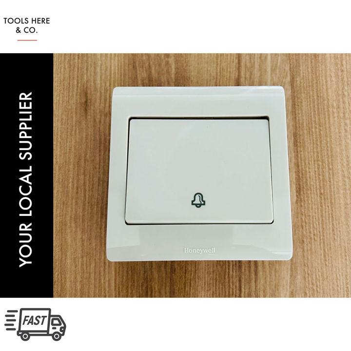 Wall Push Rocker Switch By Honeywell For HDB BTO and Condo Wired Door ...