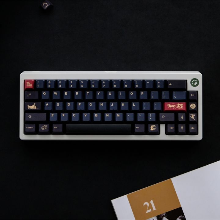 【Keycap Only】GMK Rome Keycap 129 Keys Cherry Profile PBT Five-Sided ...