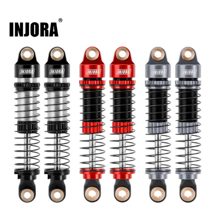 INJORA 53MM Threaded Shock Absorber Oil Damper for 118 RC Crawler TRX4M ...