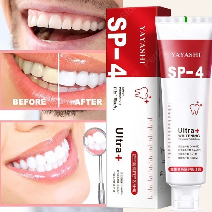 Toothpaste SP-4 Whitening Tooth Decay Repair Paste Teeth Cleaner Plaque ...