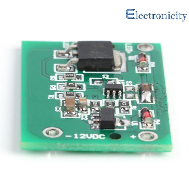 12V Capacitive Touch Switch Sensor Module Push Button Jog Latch with ...