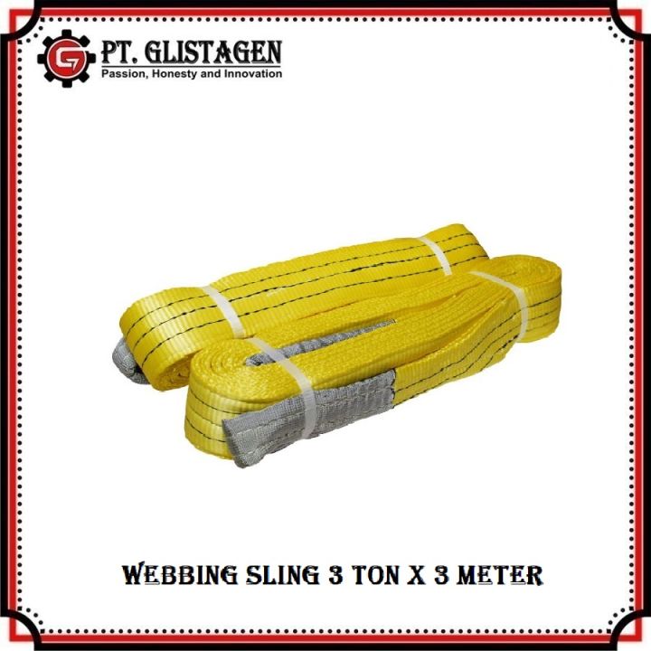 Webbing Sling 3 Ton X 3 Meter | Lazada Indonesia