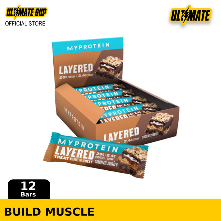 Myprotein Layered Protein Bar, Build Muscle, Hight Protein, Various ...