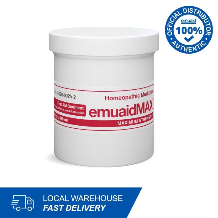 [Official Seller] EMUAIDMAX® Ointment 16oz - Antifungal, Eczema Cream ...