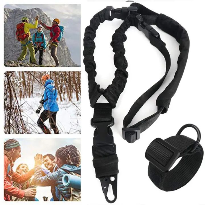 ASIAON One Single Point Bungee Sling Strap With Length Adjuster | Lazada PH