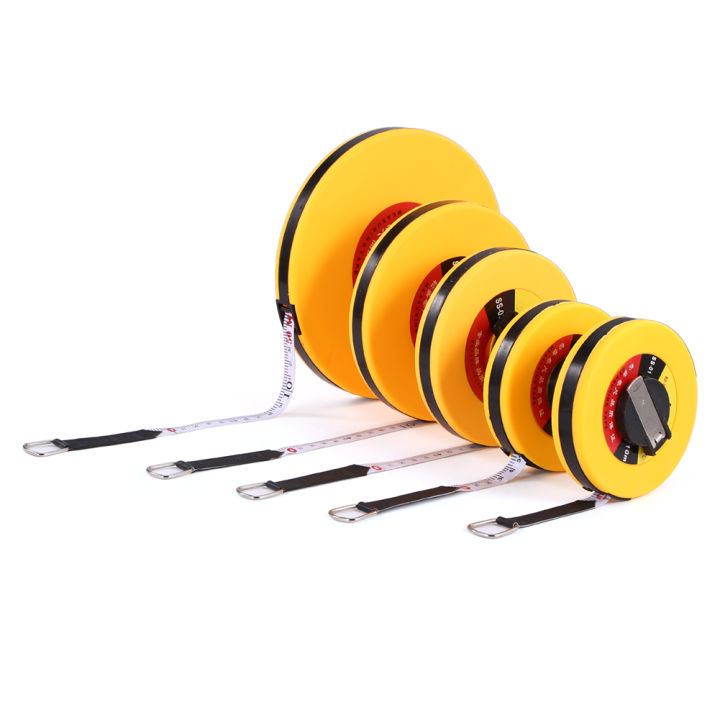 【HOT】 Fiberglass Soft Tape Measure Building Surveying Distance ...