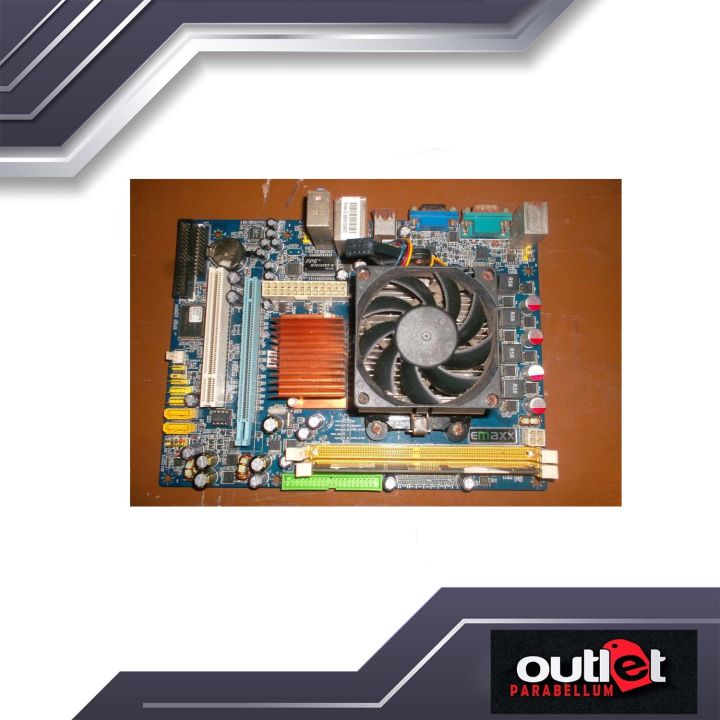 Refurbished Emaxx EMX-MCP61M2-iCafe socket am2/am2+ Motherboard | Lazada PH