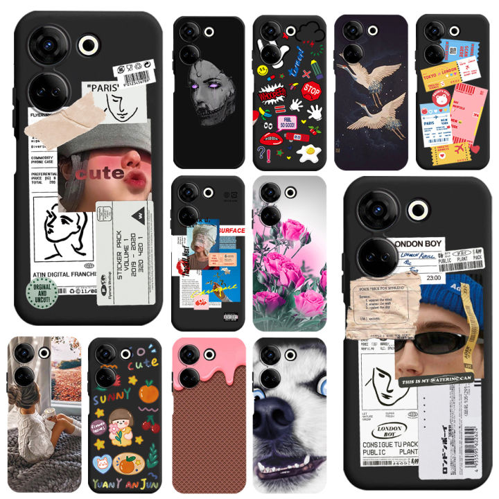 เคสสำหรับ Tecno Camon 20 4G CK6แฟชั่นน่ารักเคสโทรศัพท์ซิลิโคนนิ่มสำหรับ ...