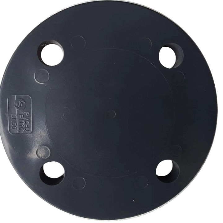 Blind flange UPVC blind plate PVC-U flange cover plastic flange sealing ...