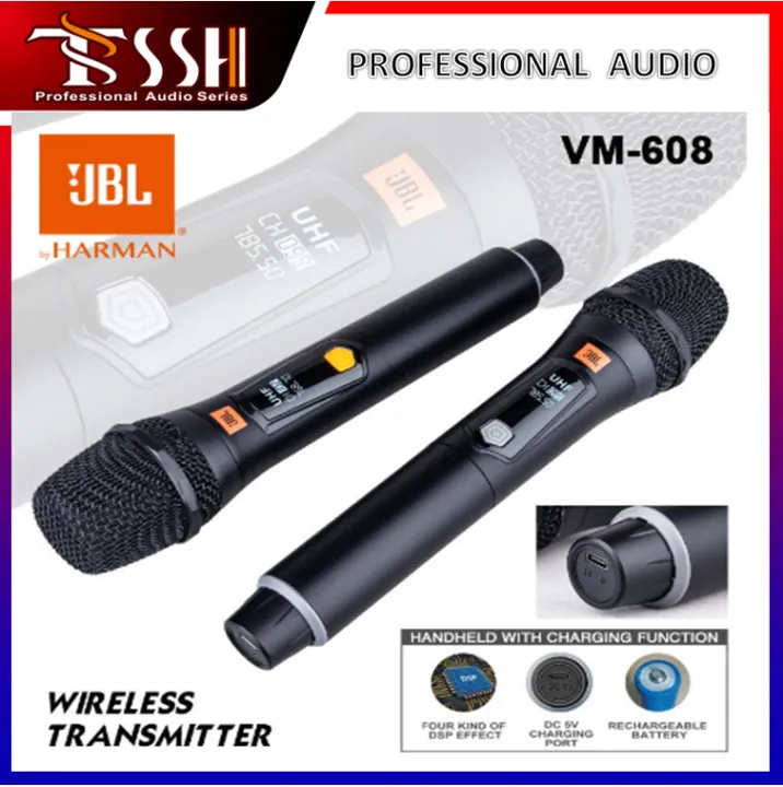 NEW /JBL VM-608 UHF / Wireless Microphone System | Lazada PH