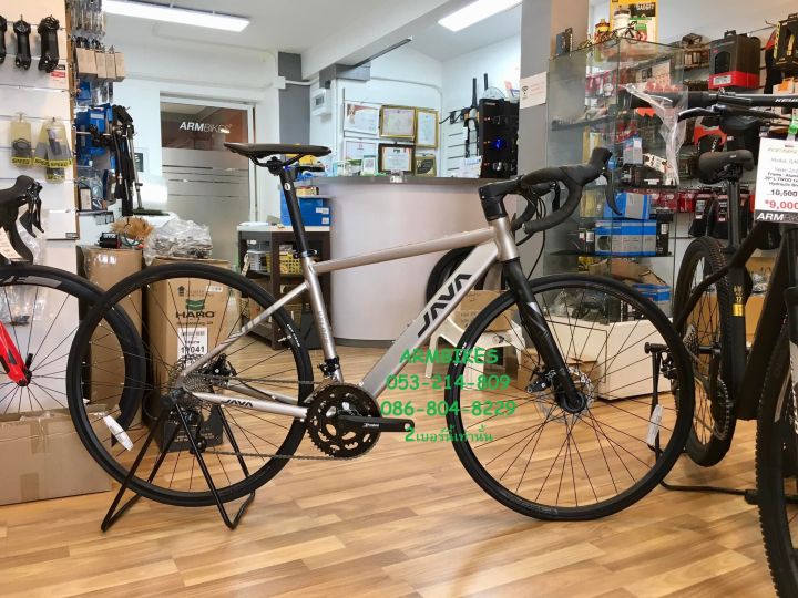 JAVA รุ่น Veloce Disc จักรยานเสือหมอบ เฟรมอลูมิเนียม 2x9 speed | Lazada ...