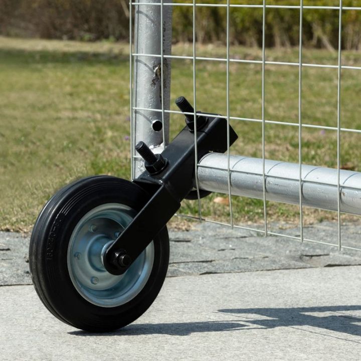 【Latest model】6 Inch Gate Wheel Gate Caster Kit Heavy Duty Gate Helper ...