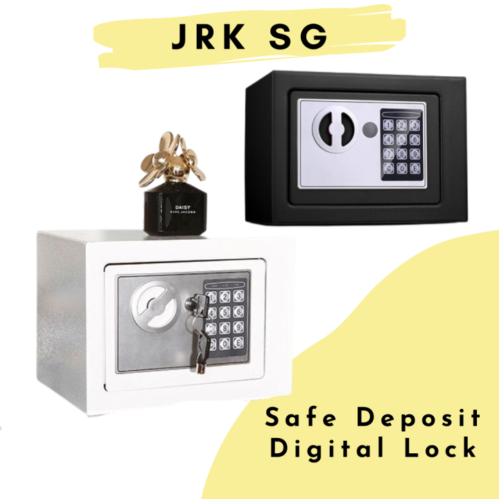 Electronic Password Safe Security Safe Deposit Box Digital Lock Safe ...