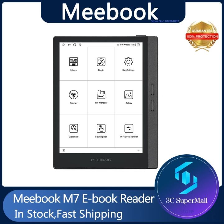 Original Meebook M7 E-Book Reader 6.8 Inches E-reader 300PPI HD E-ink ...