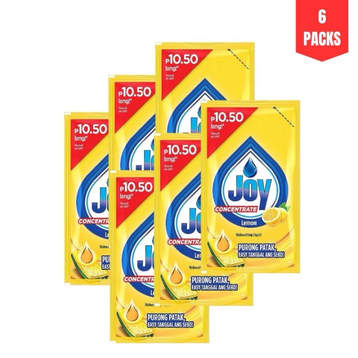 Joy Dishwashing Liquid 40ML x6 | Lazada PH
