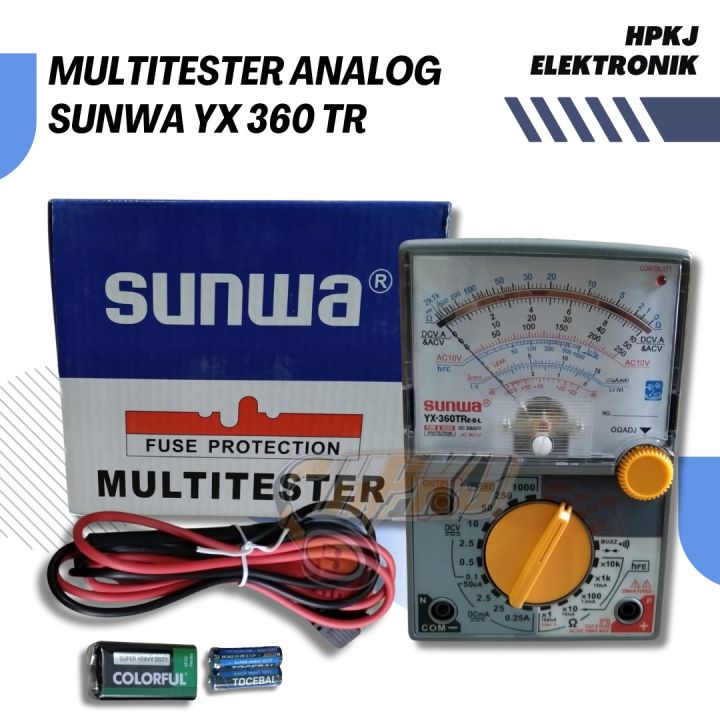 Multitester Analog SUNWA YX 360 TR avometer multimeter YX-360TR SUNWA ...